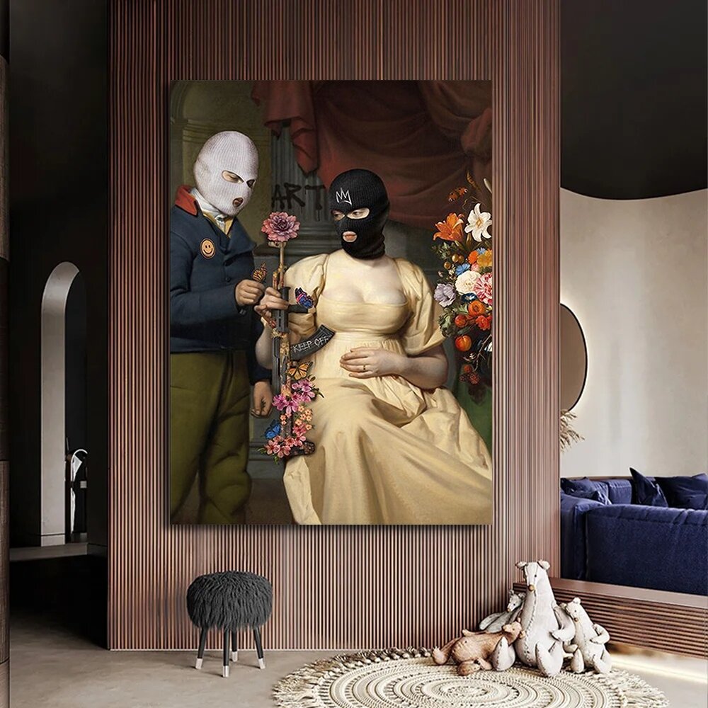 Картина на холсте / Современное искусство, картина в прихожую / на стену, 60х80 см.