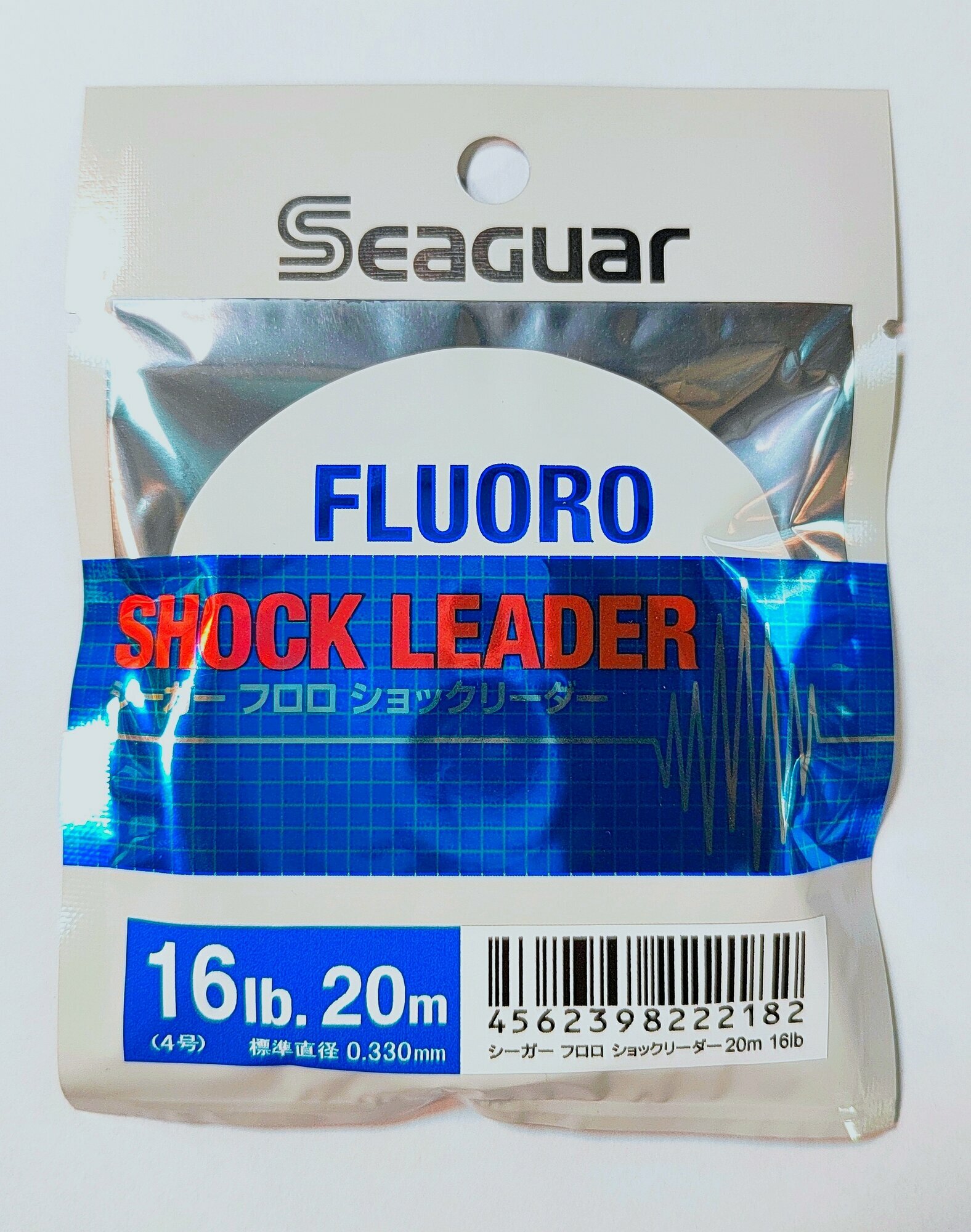 Флюорокарбон SEAGUAR Fluoro Shock Leader 20m #4 (16lb/7.2кг/0.330mm)