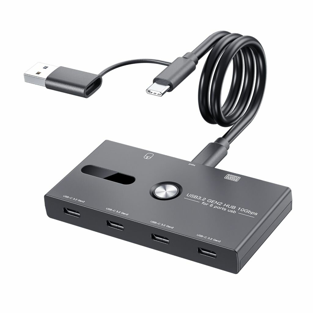 Концентратор USB+Type C - 4Type C2USB
