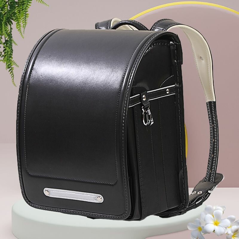 Pюкзак школьный для детская, кожаный, японский стиль