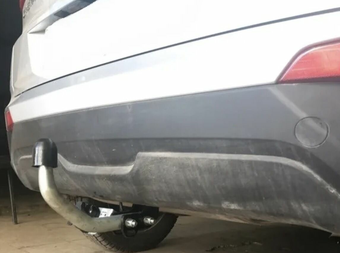 Фаркоп с эл-кой Smart для Hyundai Creta c 2016-2022, Solaris HC 2024- (оцинкованный шар)(паспорт и сертификат в комплекте) 90906-A. Motodor