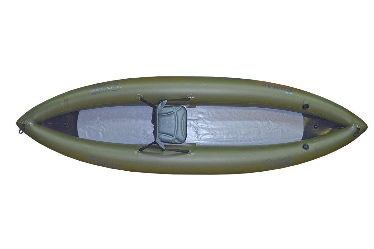 Байдарка Вольный Ветер Ермак 340 Смарт, хаки