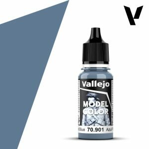 Краска 70901 Vallejo серии Model Color Pastel Blue (Пастельно - голубой) 17ml
