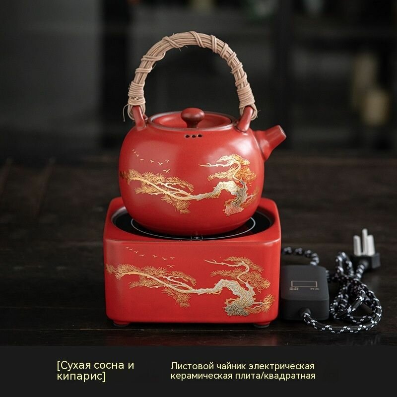 Китайский ретро-стиль, заварочный чайник, керамика, электрический чайник, чай и кипяток, электрическая керамическая плита, Home Appliance Center -JU