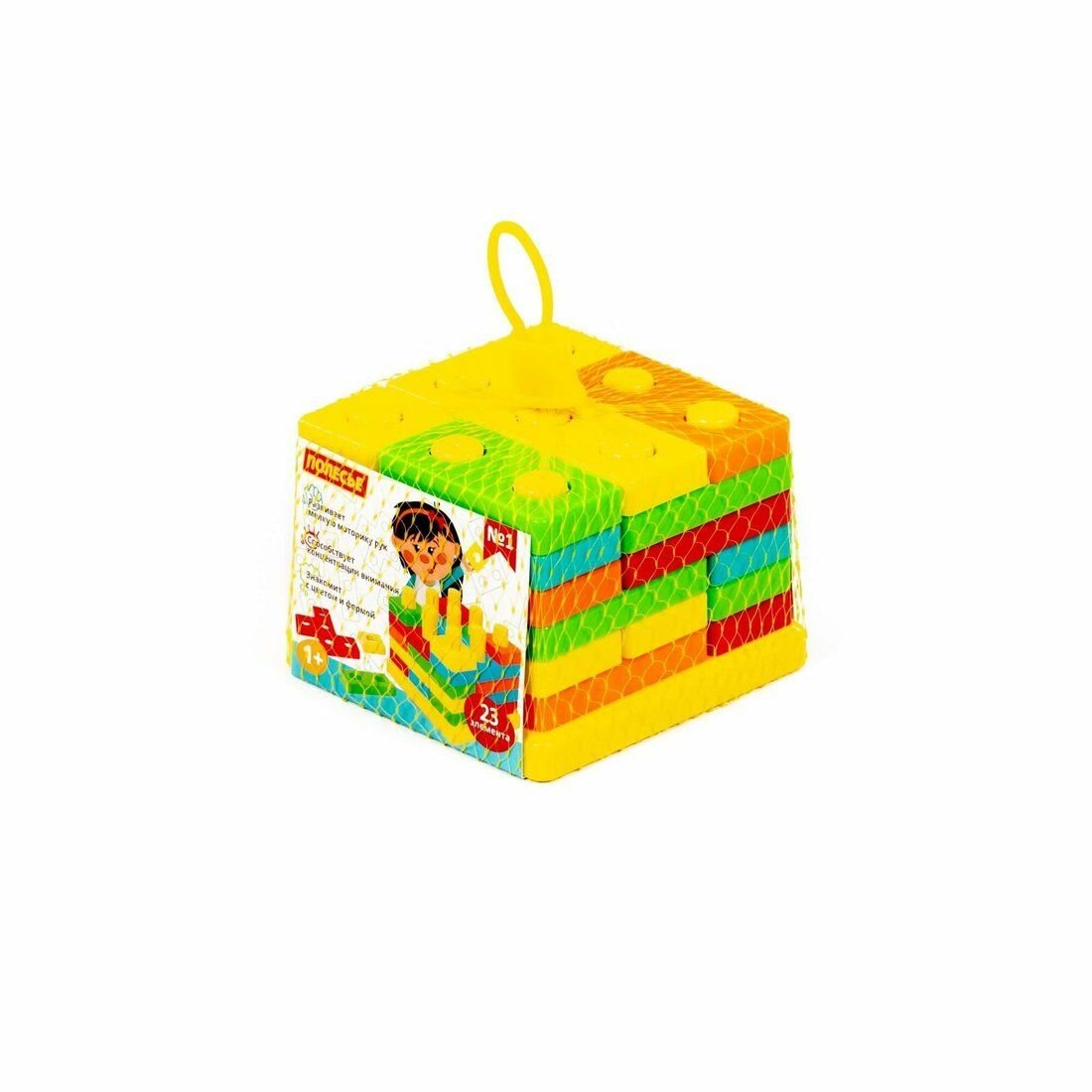 Развивающая игрушка Полесье 3D № 1, 23 элемента (93646)