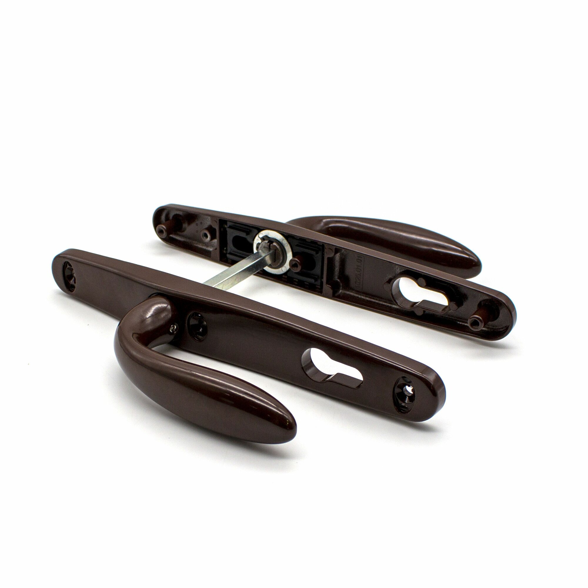 Нажимной гарнитур Stublina межосевое расстояние 92 мм коричневый