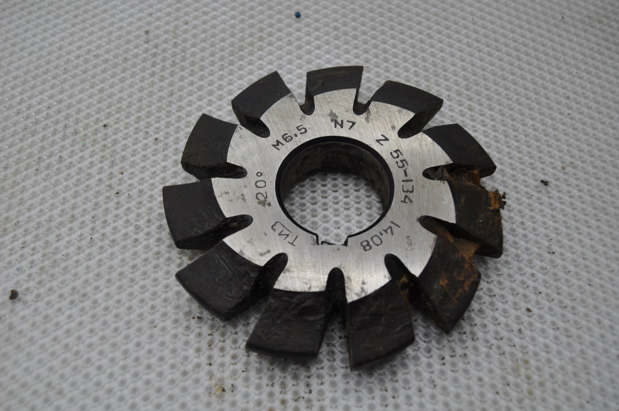 Фреза модульная М6,5 №7 (Р6М5) z 11