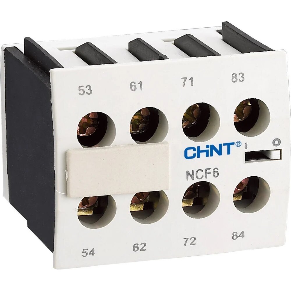 Приставка дополнительные контакты CHINT NCF6-40 к контактору NC6 (R) 261009