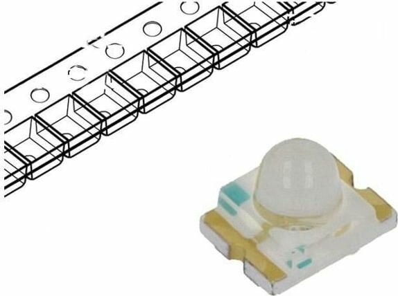 Светодиод BROADCOM ASMT-BB20-NS000 LED SMD 1210 blue 180 285mcd 3.2x2.4x2.4mm 15 град. 3.2 3.8V 20mA 1 шт