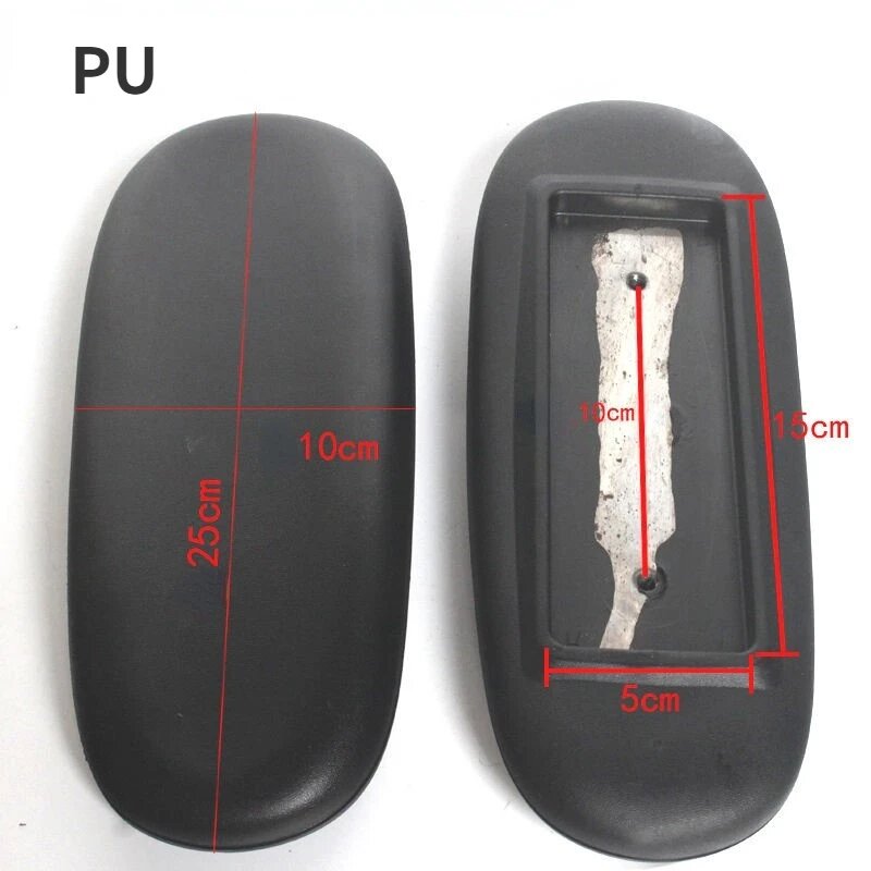 Кресло игровое из полиуретана, с подлокотником и ручкой, подушки-подлокотники D 2PCS soft
