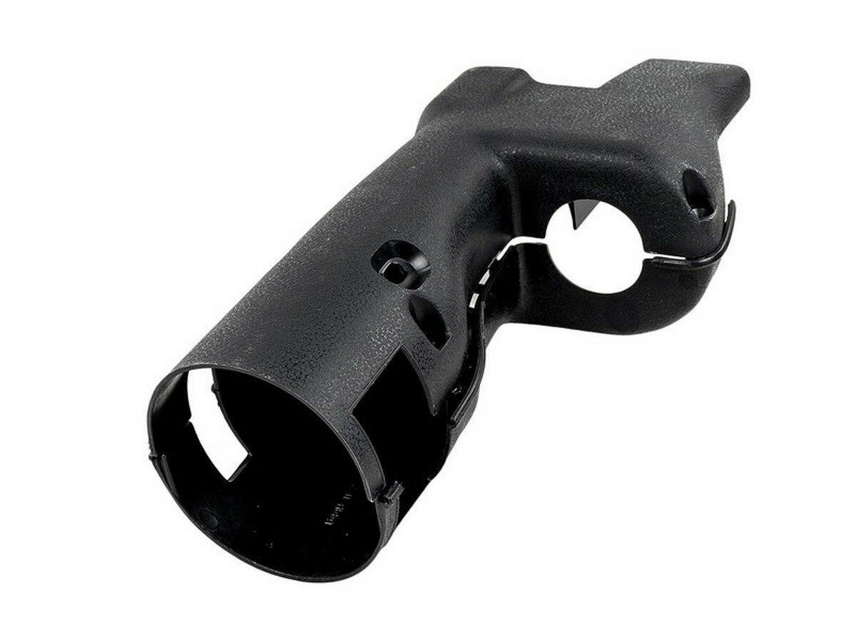 Кожух рулевой колонки, черный ABS-пластик, 2 элемента на ВАЗ 2106