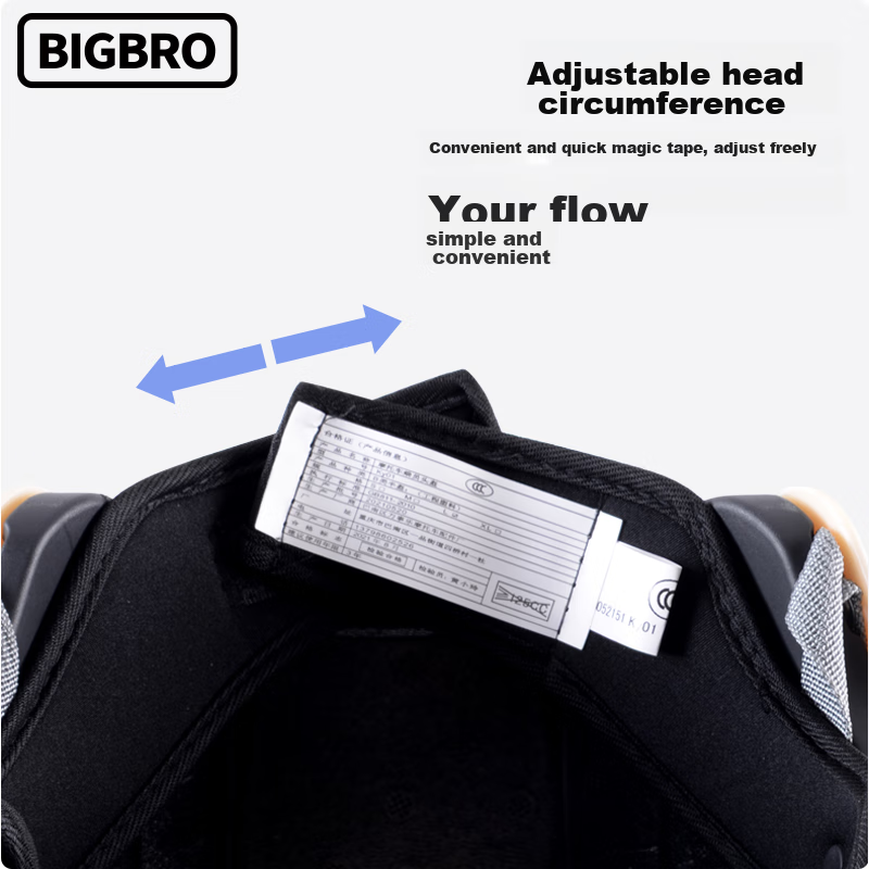 BIGBRO X339 Pearl White 3C Electric Motorcycle Helmet for Men And Women, Lightweight Summer Helmet