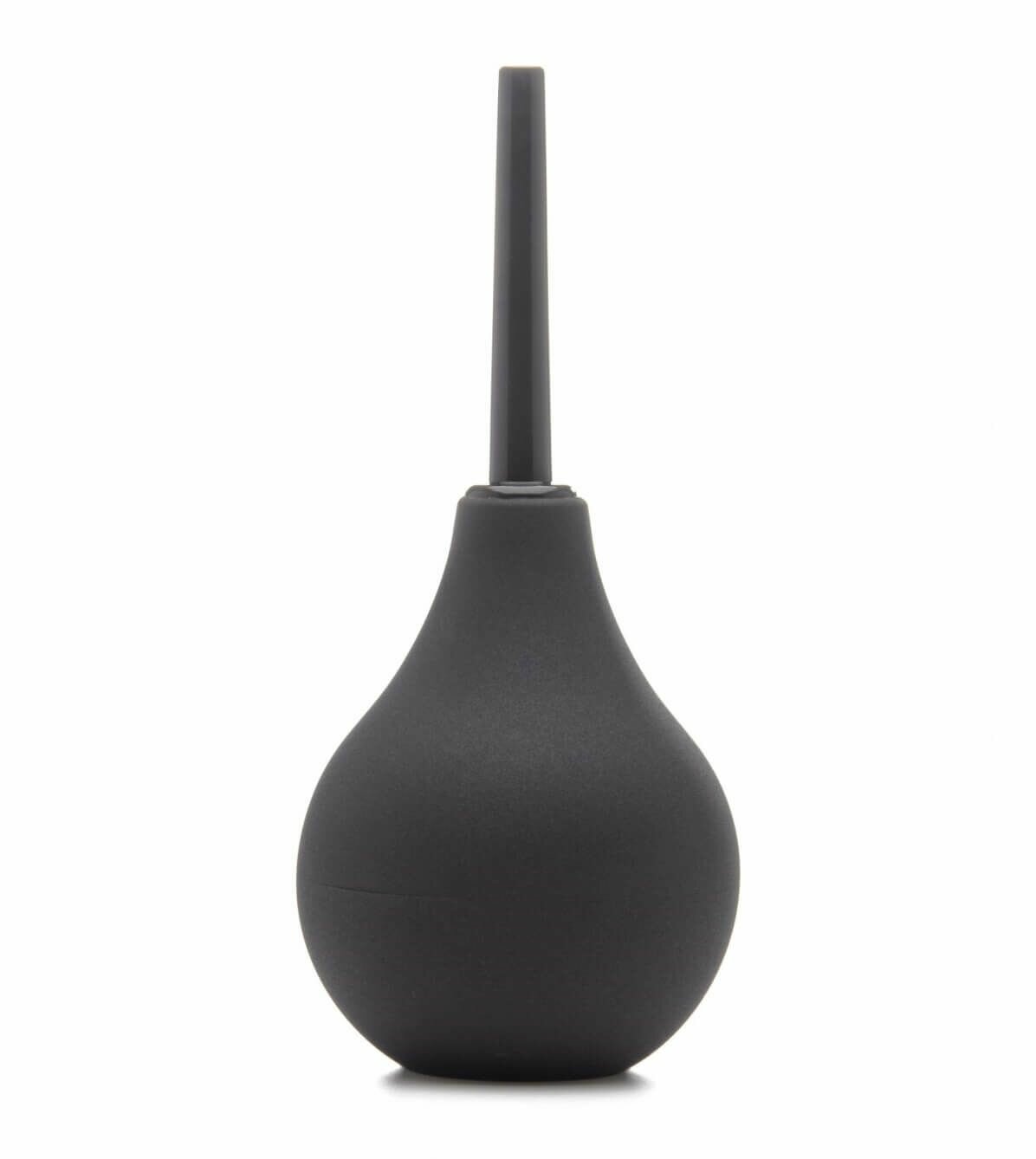 Анальный душ Shots Toys Anal Douche, черный, водонепроницаемый