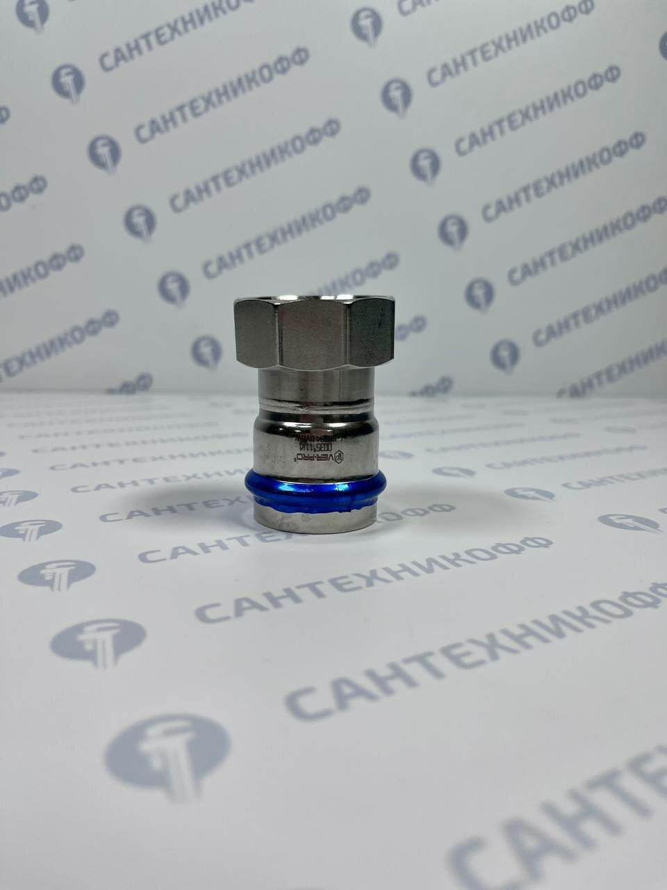 Пресс-соединение прямое VIEIR VER-PRO 35х1 1/4"ВР с накидной гайкой (VPSC356)