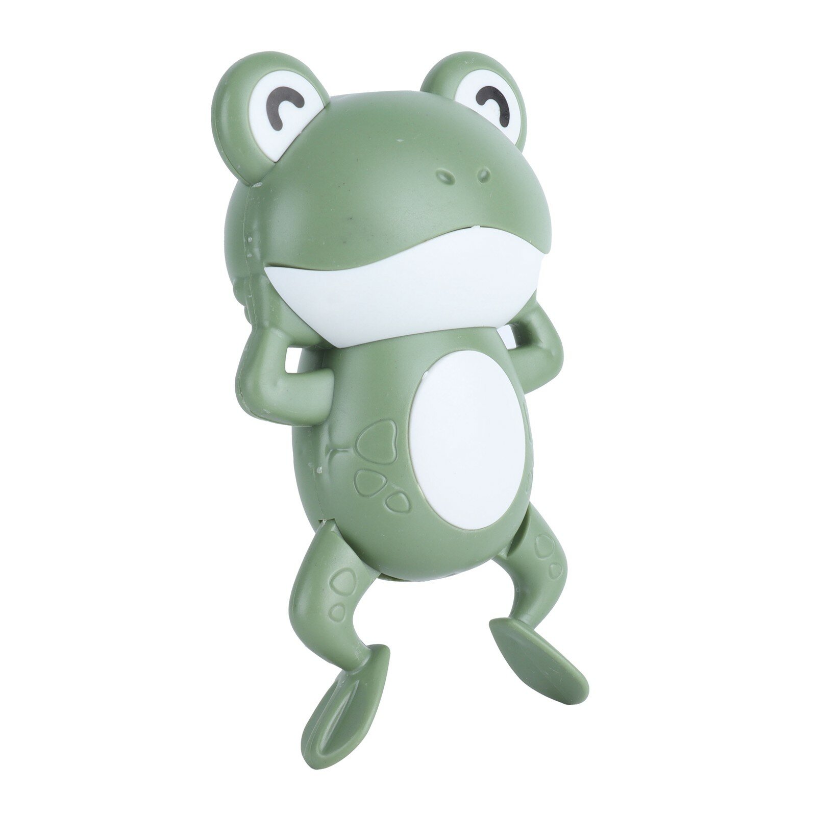 Детские игрушки для ванной Заводной плавательный механизм Милые лягушки Плавающие игрушки для ванны с заводным механизмом для детей (зеленый)