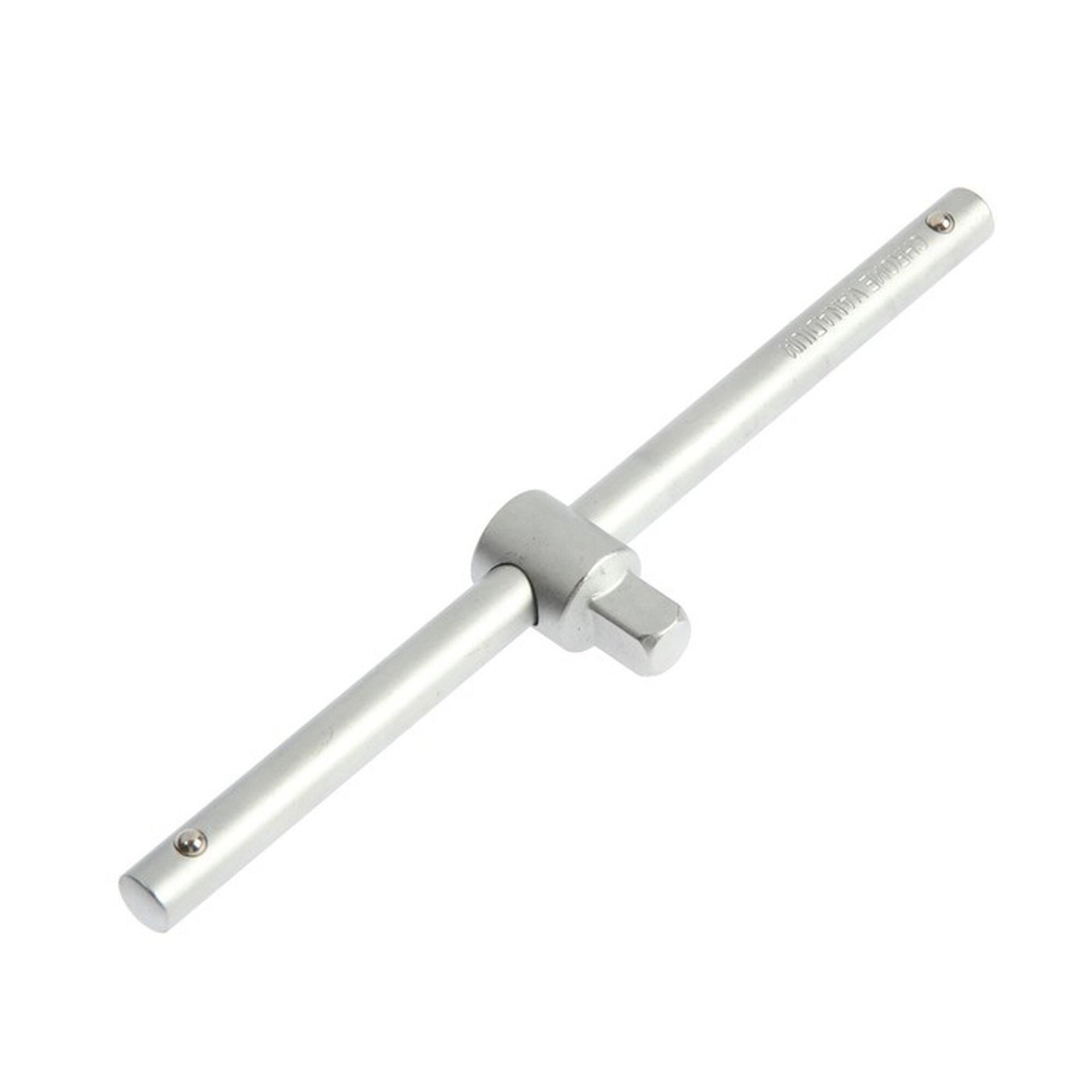 Вороток Т-образный тундра, квадрат 1/2", 250 мм, CrV, 1 штука