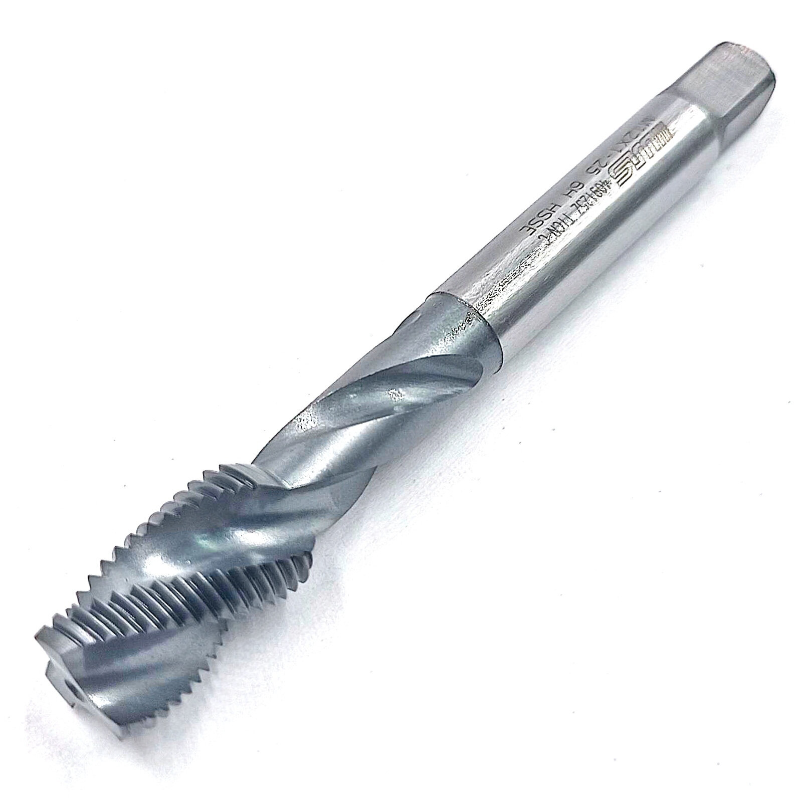 Метчик М12х1,25 6H HSSEV винтовой (SFT), с покрытием TICN-C по стали и нержавеющей стали