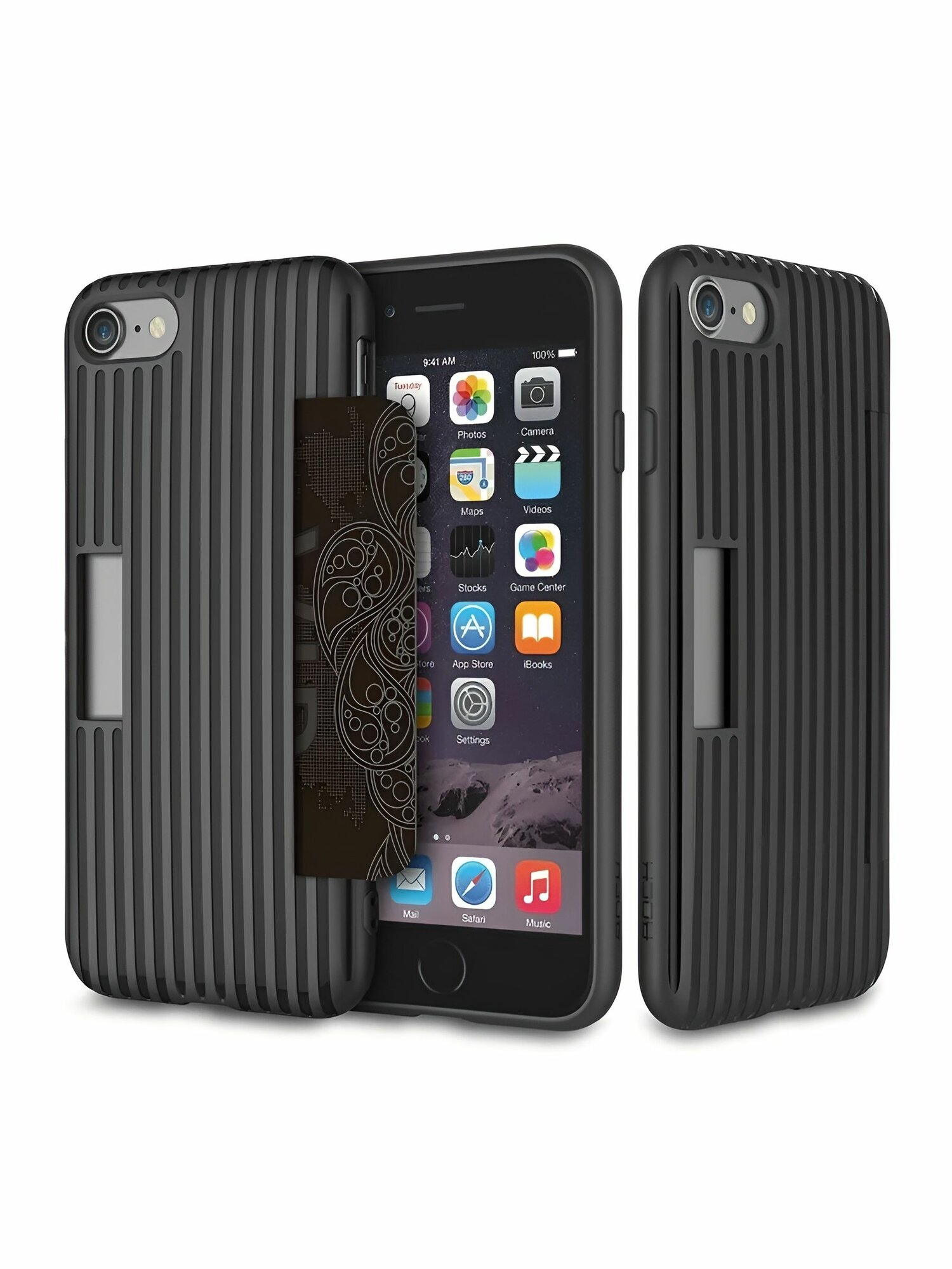 Чехол накладка TPU Cana Ser. для iPhone 7/8/SE 2020/2022, черный