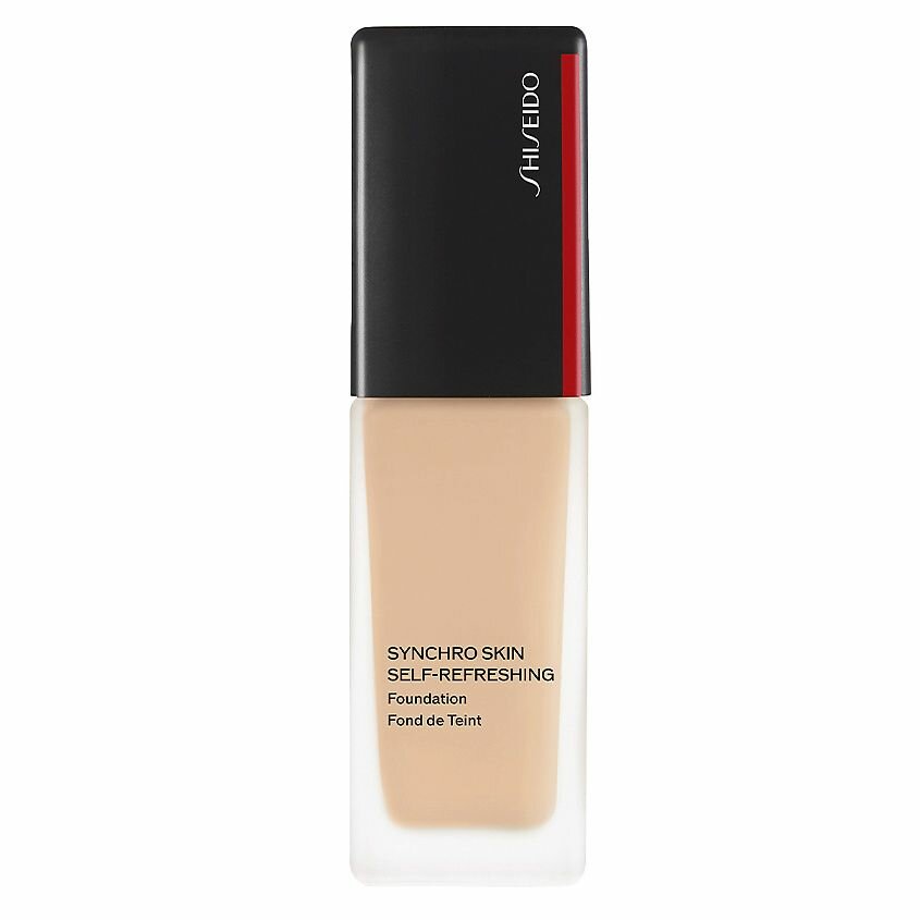 SHISEIDO Устойчивое тональное средство для свежего совершенного тона SPF 30 Syncro Skin Self-Refreshing Foundation, 220 Linen, 30 мл