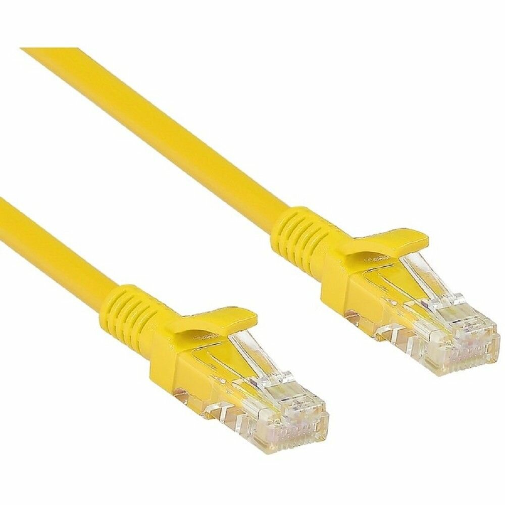 EXEGATE Коммутационный шнур EX258668RUS Патч - корд UTP - RJ45 - RJ45 - 5e - 1,5M - YL, UTP, cat.5e, 1.5м, желтый