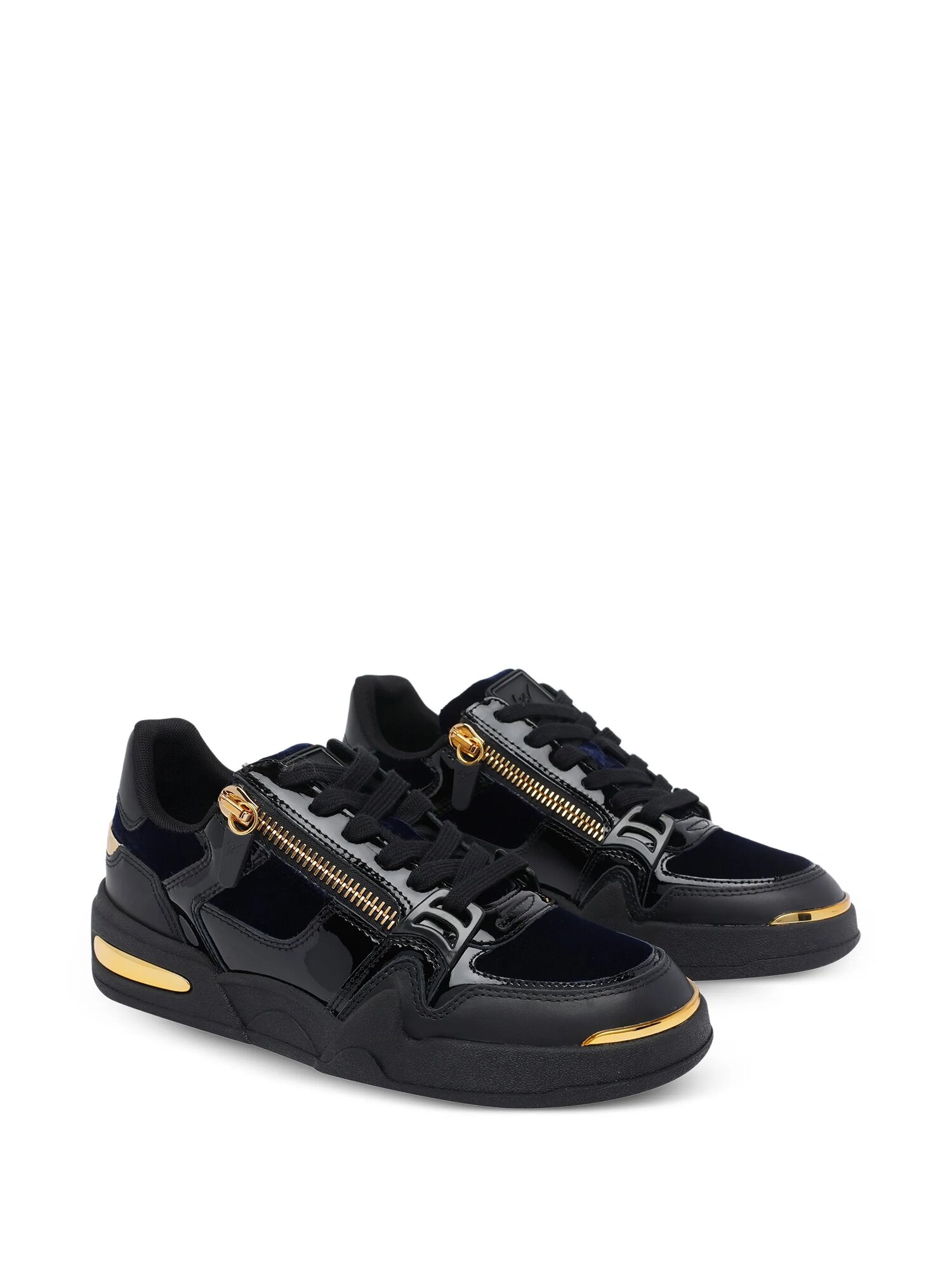 Кроссовки Giuseppe Zanotti Zip round toe sneakers, размер 41 EU — фото 1
