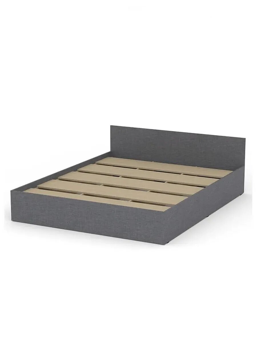 Кровать двуспальная 160х200 деревянная с изголовьем, от производителя