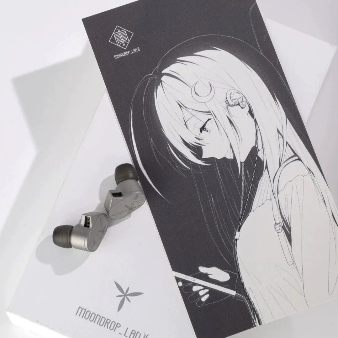 MOONDROP LAN II проводные наушники, цвет LAN 2 POP version, SILVER