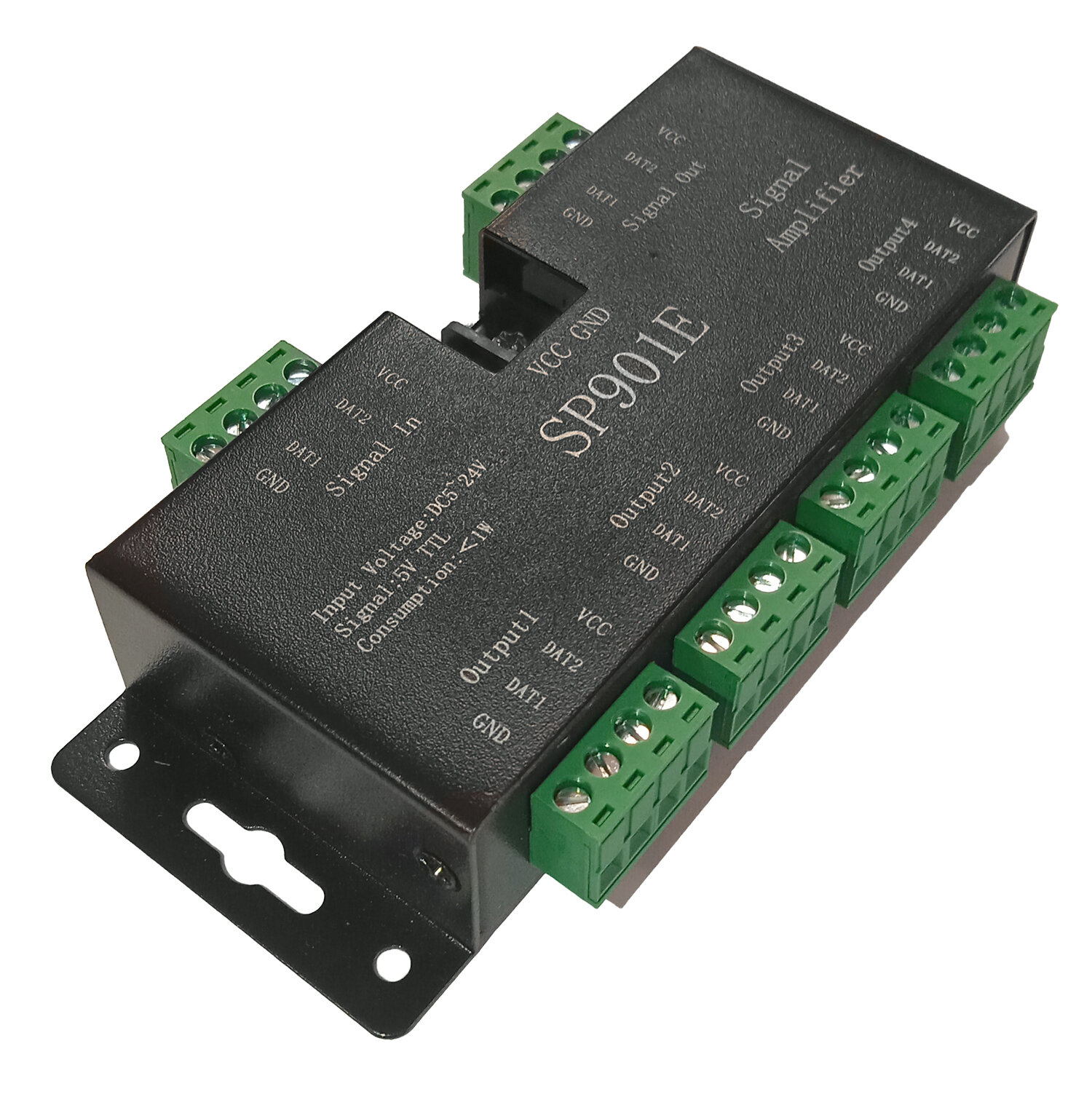 Усилитель SPI и DMX сигнала для адресной ленты SP901e 2048px 5v-24v Giant4