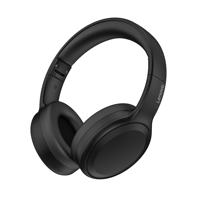 Наушники беспроводные Lenovo TH30 черные, 40mm, Bluetooth 5.3, ультрадолгое время работы