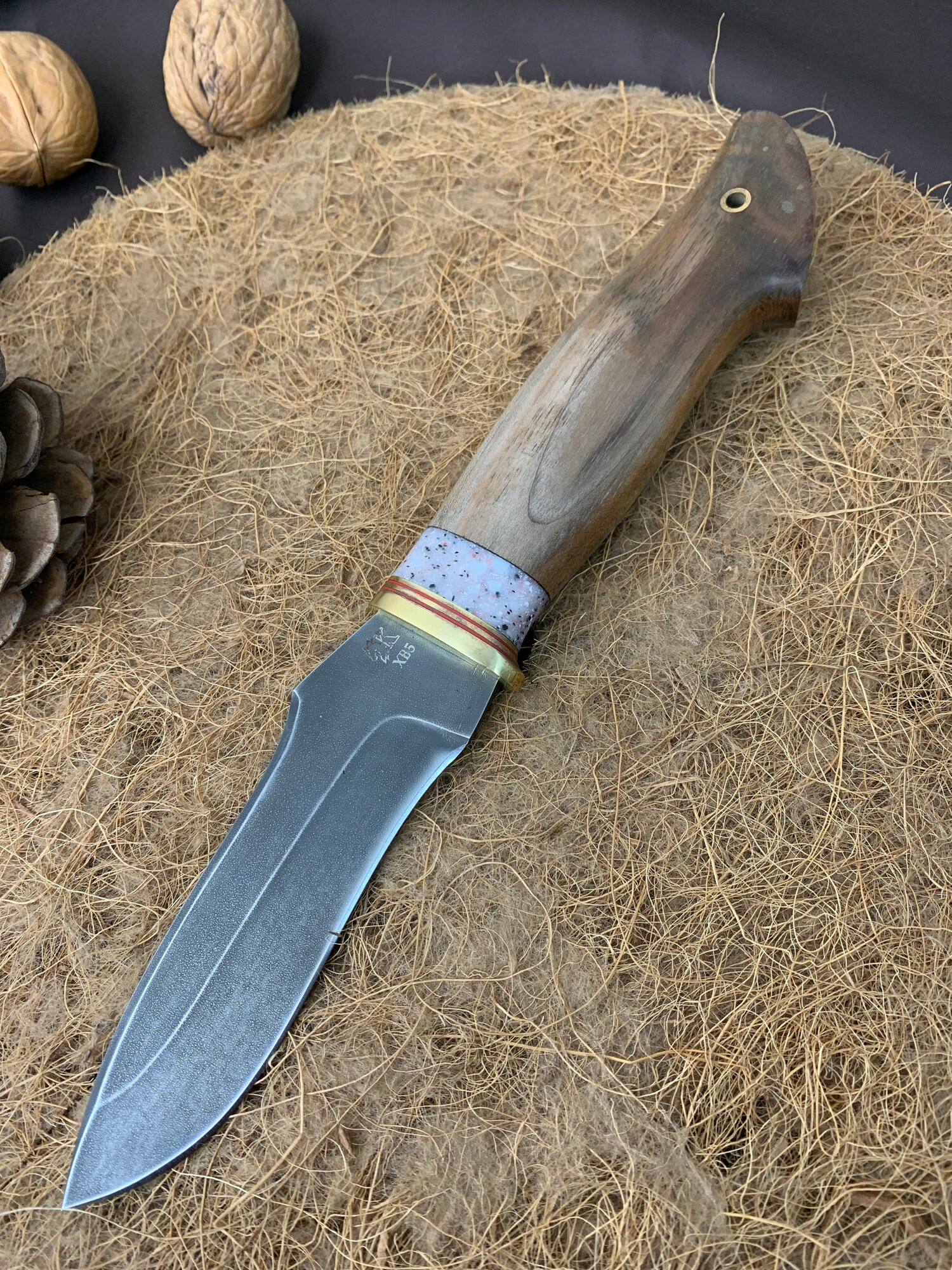 Нож охотничий, нож туристический Грач