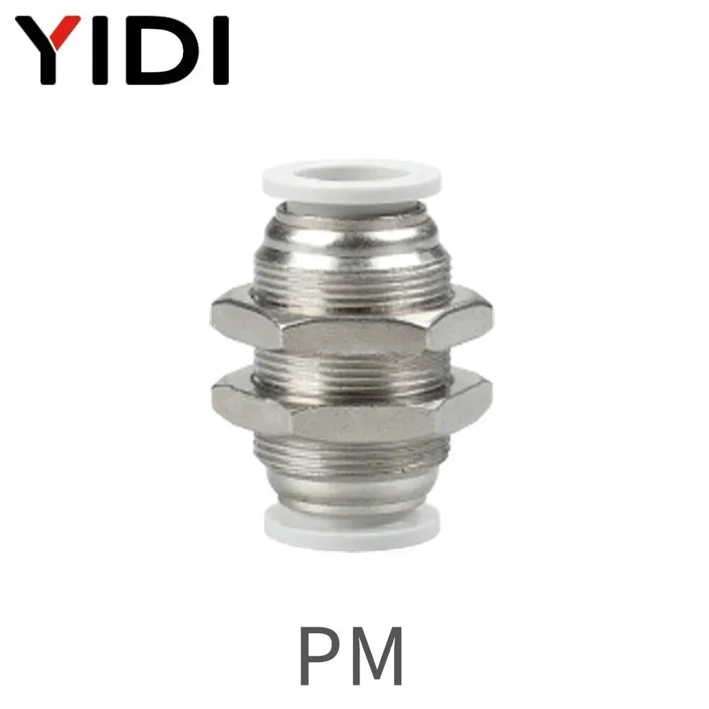 YIDI Комплект фитингов для шлангов компрессора 4 мм 8 мм 12 мм 6MM, PM
