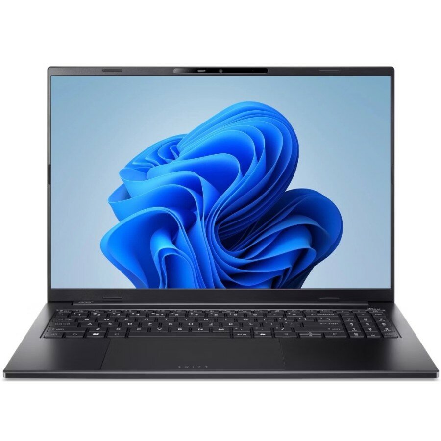 Ноутбук Acer Swift Go 16 SFG16-74-568D 16" (2048x1280) OLED, Intel Core Ultra 5 226V, 16Гб LPDDR5X, 1Тб SSD, Intel Arc, Без ОС, черный (NX. JNMCD.001)
