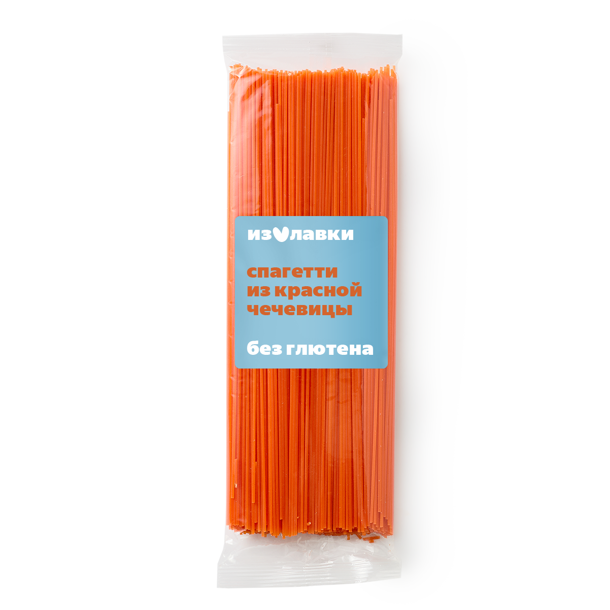Макароны Спагетти из красной чечевицы «Из Лавки» без глютена