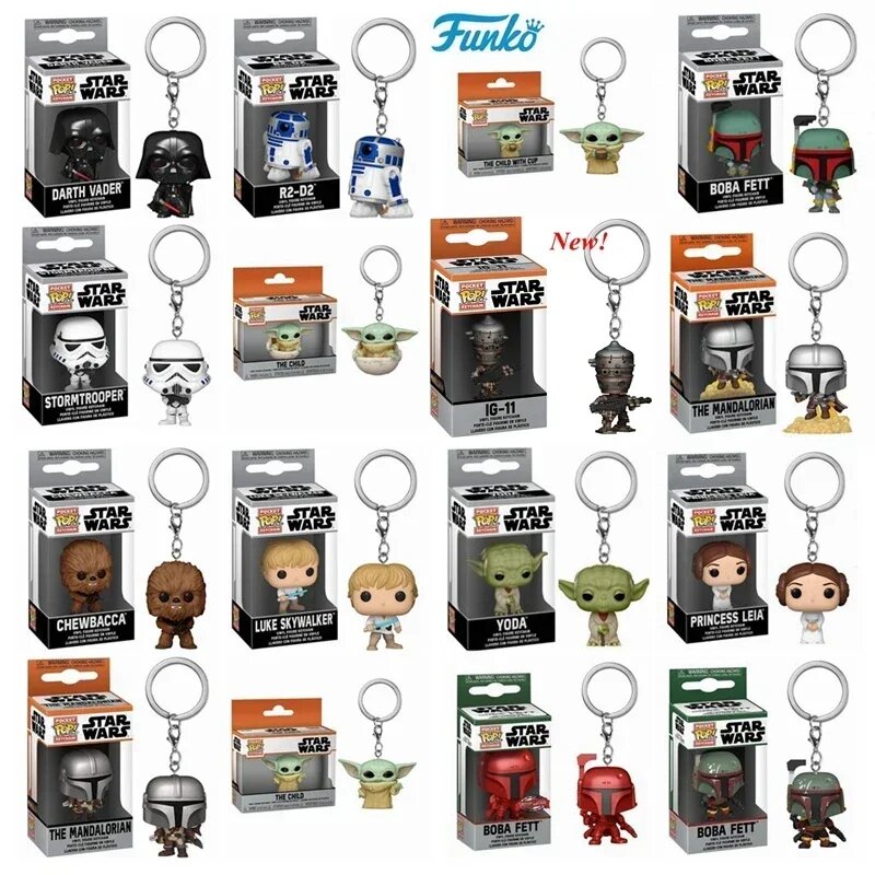 FUNKO Star Wars Чебуакка брелок, Цвет: 7 — фото 1