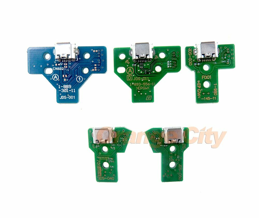 Порт для зарядки Sony PS4 ChengChengDianWan зелёный Mixed