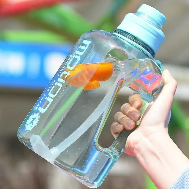 Пластиковая спортивная бутылка JIUAN 2,2 л, A, 2.2L Светло-голубой