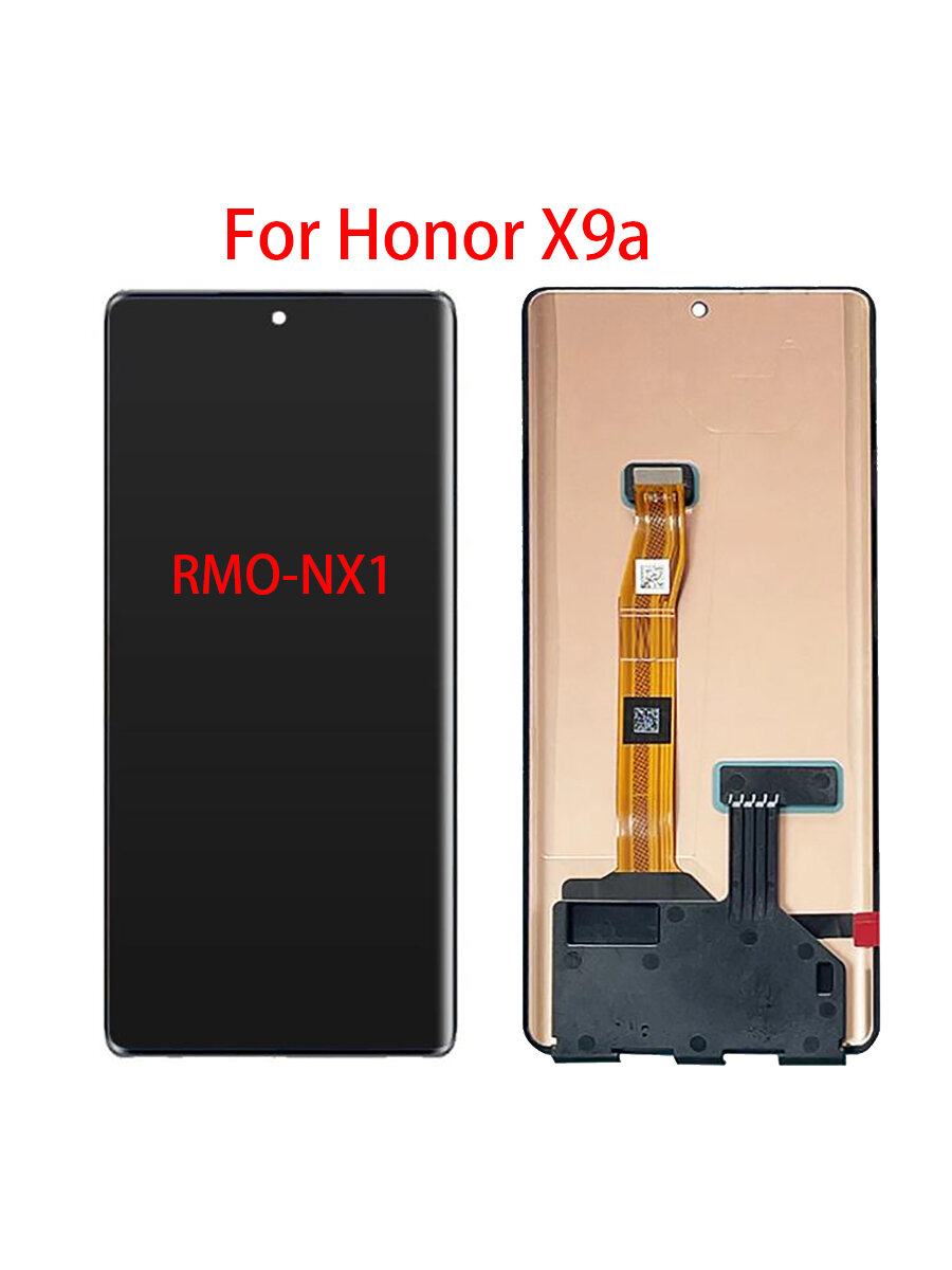 Дисплей на Honor X9A в сборе с тачскрином Черны