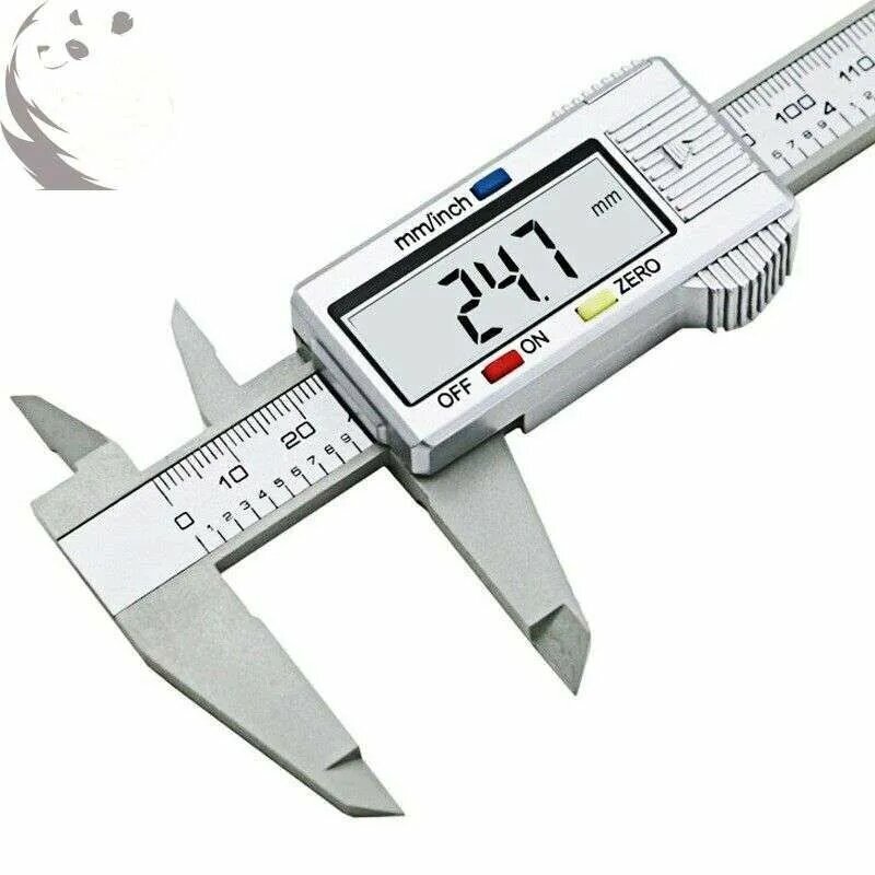 Штангенциркуль электронный цифровой металлический до 150 мм