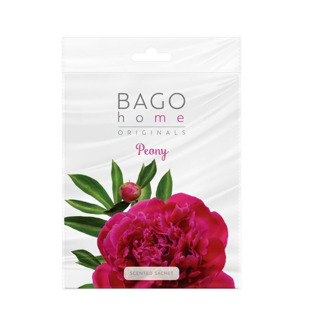 Пион BAGO home ароматическое саше 10 г