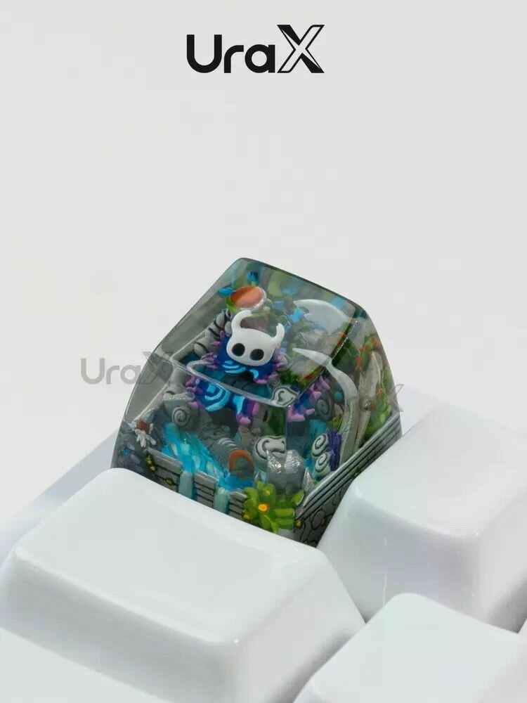 Кейкапы для механической клавиатуры Колпачки KDQS череп, смола, ручная работа, SA профиль, для MX Switch