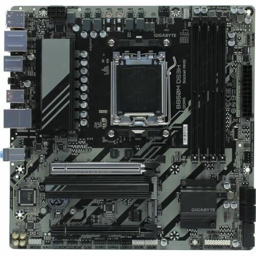 Материнская плата Gigabyte B850M DS3H (rev. 1.2) AM5, AMD B850, mATX, Ret