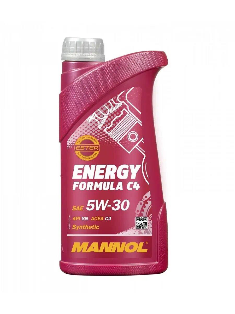 MANNOL 7917 синтетическое Energy Formula C4 5W-30 1л
