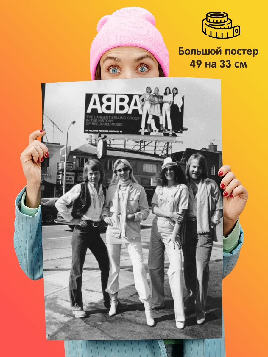 Постер плакат ABBA