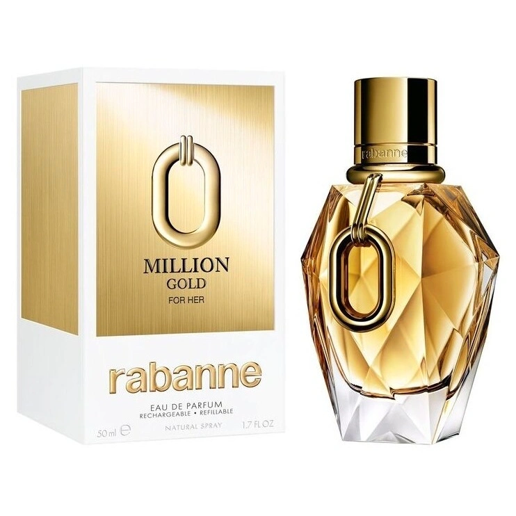 Женская парфюмерная вода Paco Rabanne Million Gold For Her / Миллион Голд Фор Хер 50 мл
