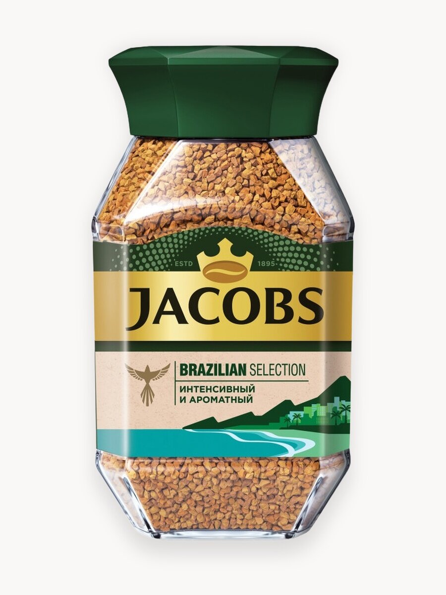 Кофе растворимый Monarch Brazilian Selection сублимированный, 180 г