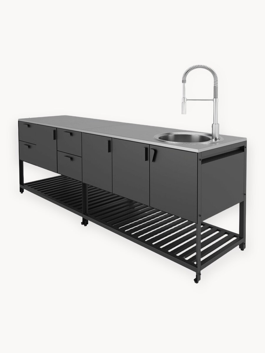 TERRASA: Комплект "Эталон" - Уличная Модульная Кухня