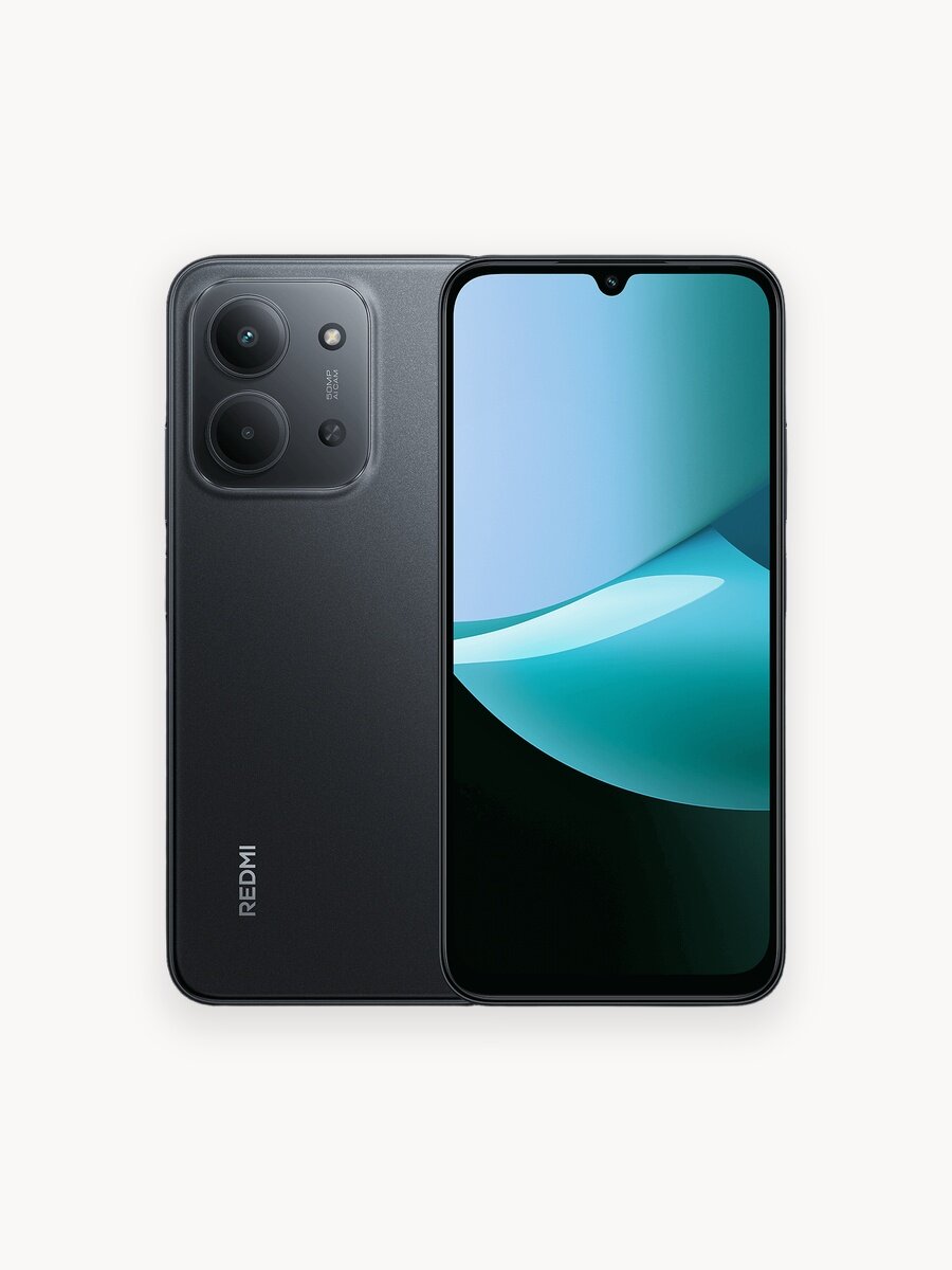 Смартфон Xiaomi Redmi 15C 8GB+256GB Twilight Black, Ростест, NFC, 6.9"