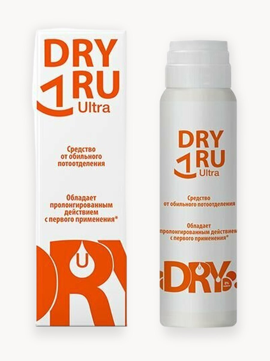Драйру Ultra, средство от обильного потоотделения пролонгированного действия, 50 мл