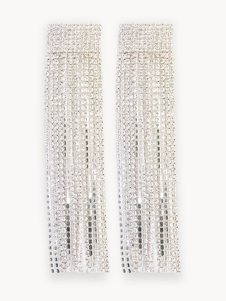 Серьги, стекло