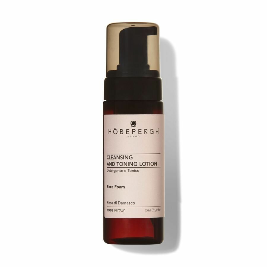 HOBE PERGH CLEANSING AND TONING Lotion Face Foam 150 ml - пенка для лица очищающая и тонизирующая